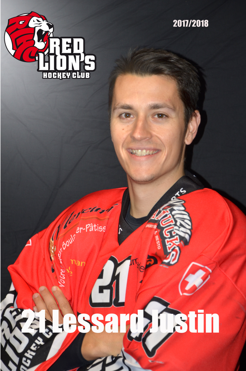 Lessard Justin - Attaquant - Red Lion’s Hockey Club